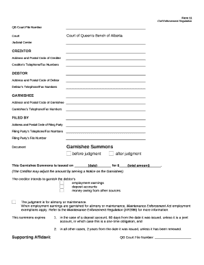 Civil Enforcement Regulation Doc Template | pdfFiller
