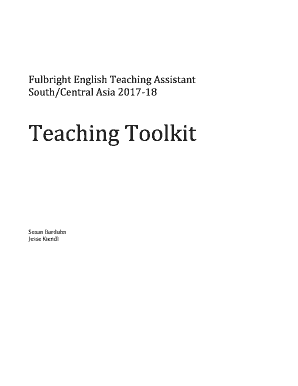 Fillable Online Teaching Toolkit Fax Email Print - pdfFiller