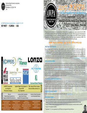 Fillable Online AWPA Technical Information for Specfiers of Treated ...