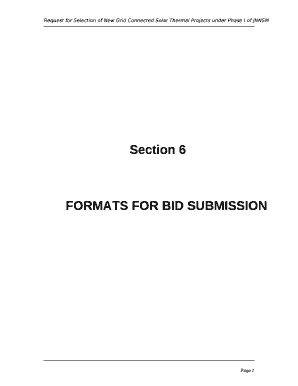 ATS FOR BID SUBMISSION Doc Template | pdfFiller
