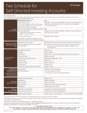 Fillable Online Fee Schedule for Fax Email Print - pdfFiller