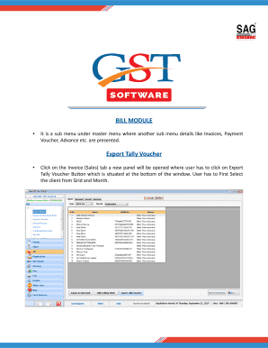 Fillable Online BILL MODULE Fax Email Print - pdfFiller
