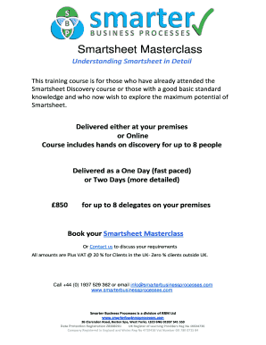 Fillable Online Understanding Smartsheet in Detail Fax Email Print ...