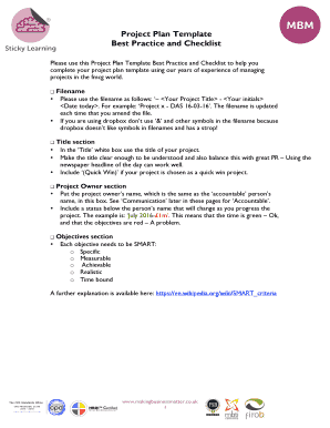 Fillable Online Best Practice and Checklist Fax Email Print - pdfFiller