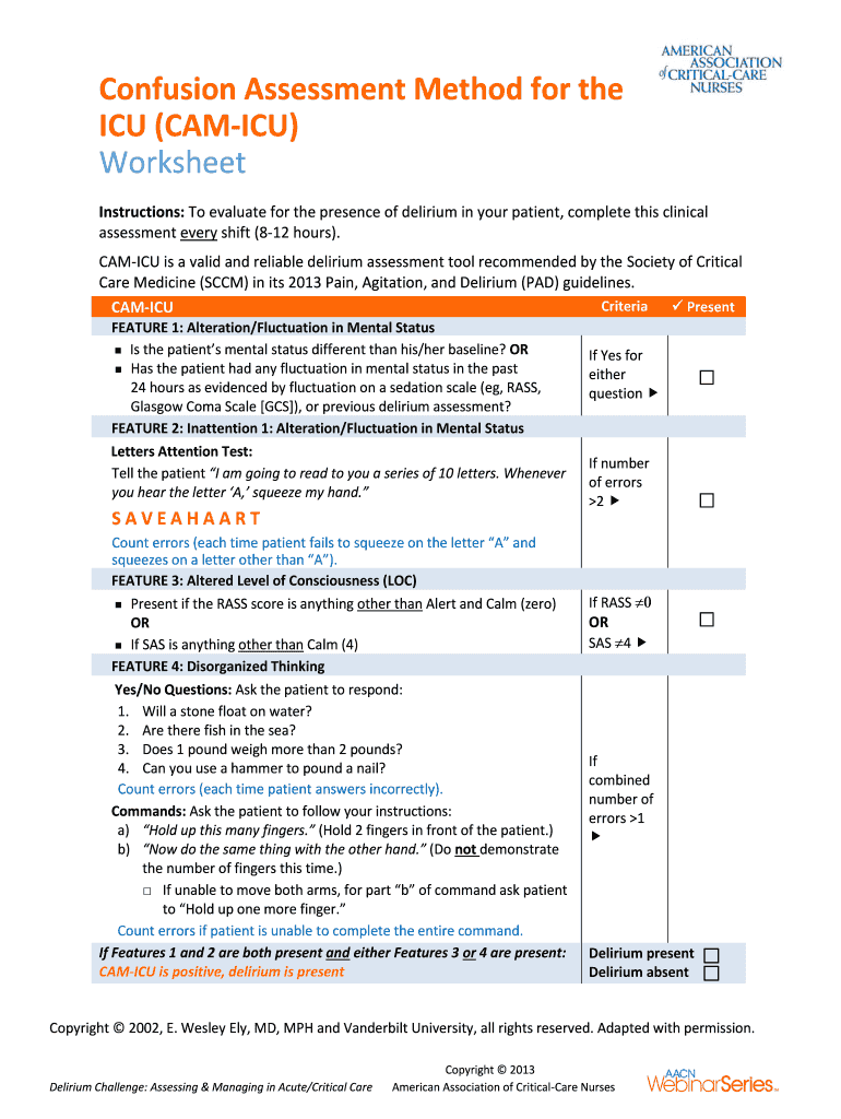 Fillable Online Confusion Assessment Method for the Fax Email Print ...