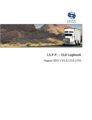 Fillable Online ELD Logbook Fax Email Print - pdfFiller