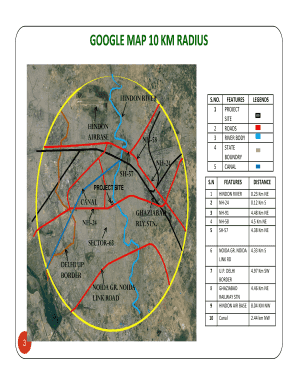 Fillable Online GOOGLE MAP 10 KM RADIUS Fax Email Print - pdfFiller