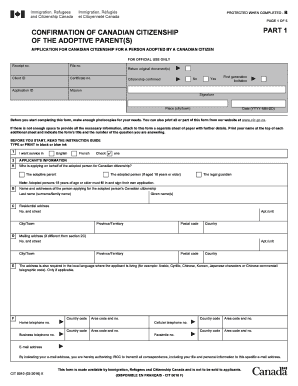 Fillable Online CONFIRMATION OF CANADIAN CITIZENSHIP Fax Email Print ...