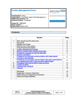 Fillable Online Classification: Policy Fax Email Print - pdfFiller