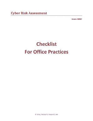 Fillable Online Cyber Risk Assessment Fax Email Print - pdfFiller