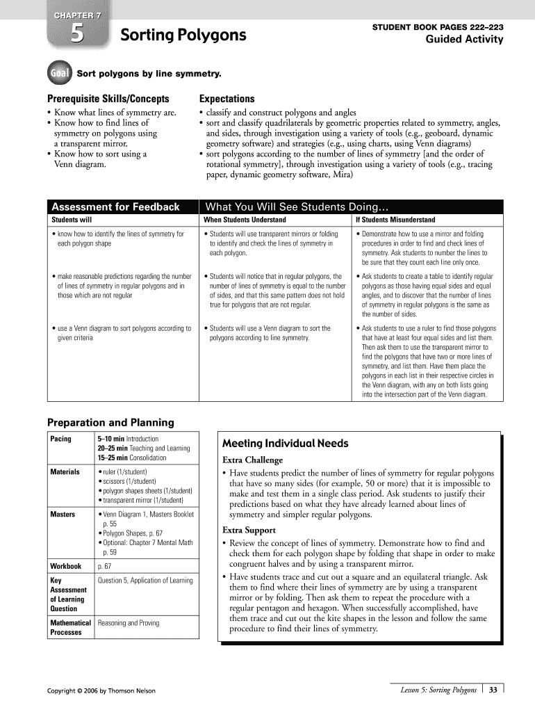 Fillable Online Sorting Polygons Fax Email Print - pdfFiller
