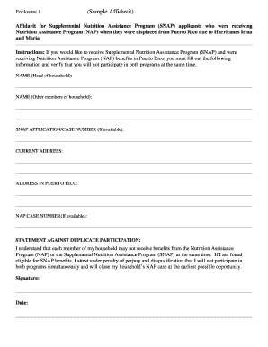 Fillable Online (Sample Affidavit) Fax Email Print - pdfFiller