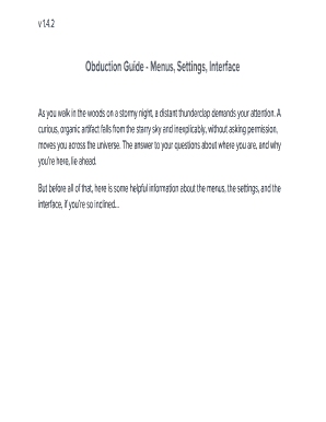Fillable Online Obduction Guide - Menus, Settings, Interface Fax Email ...