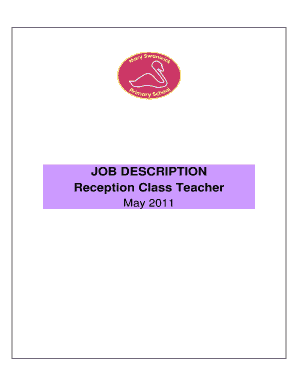 Fillable Online Reception Class Teacher Fax Email Print - pdfFiller