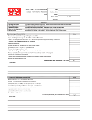 Fillable Online Rating Scale: Fax Email Print - pdfFiller