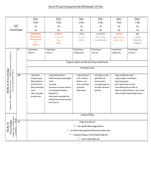 Fillable Online Class One EYFS Long Term Planning: Story led (2017-2018 ...