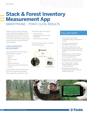 Fillable Online Stack & Forest Inventory Fax Email Print - pdfFiller