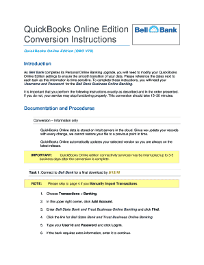 Fillable Online As Bell Bank completes its Personal Online Banking ...