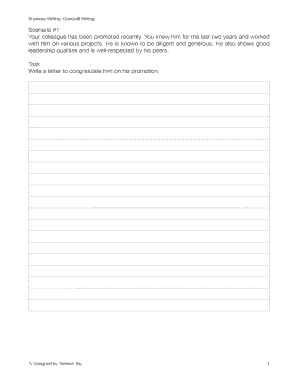 Fillable Online Business Writing: Goodwill Writing Fax Email Print ...