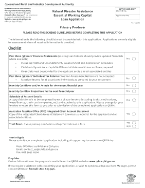 Fillable Online Essential Working Capital Fax Email Print - pdfFiller
