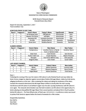 Fillable Online Race # Program # Fax Email Print - pdfFiller