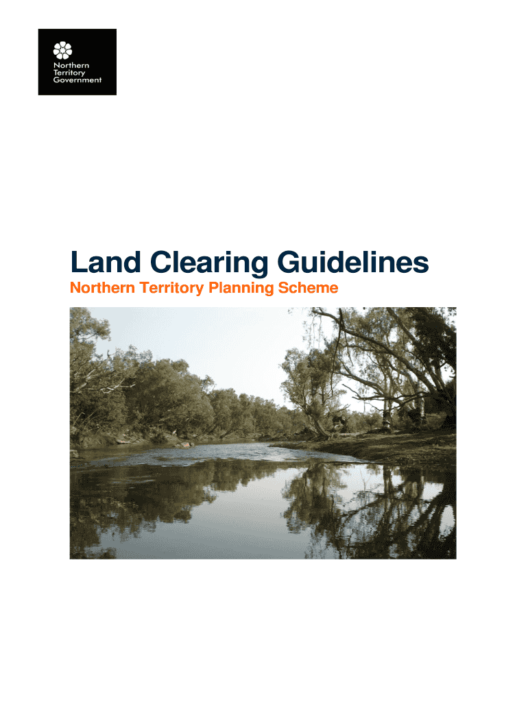 Fillable Online Land Clearing Guidelines Fax Email Print - pdfFiller