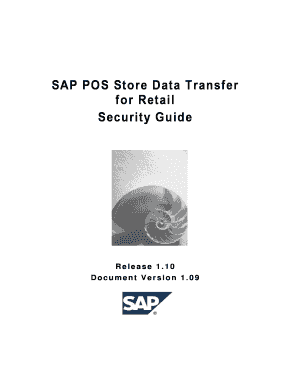 Fillable Online SAP POS Store Data Transfer Fax Email Print - pdfFiller