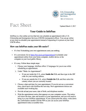 Fillable Online Your Guide to InfoPass Fax Email Print - pdfFiller