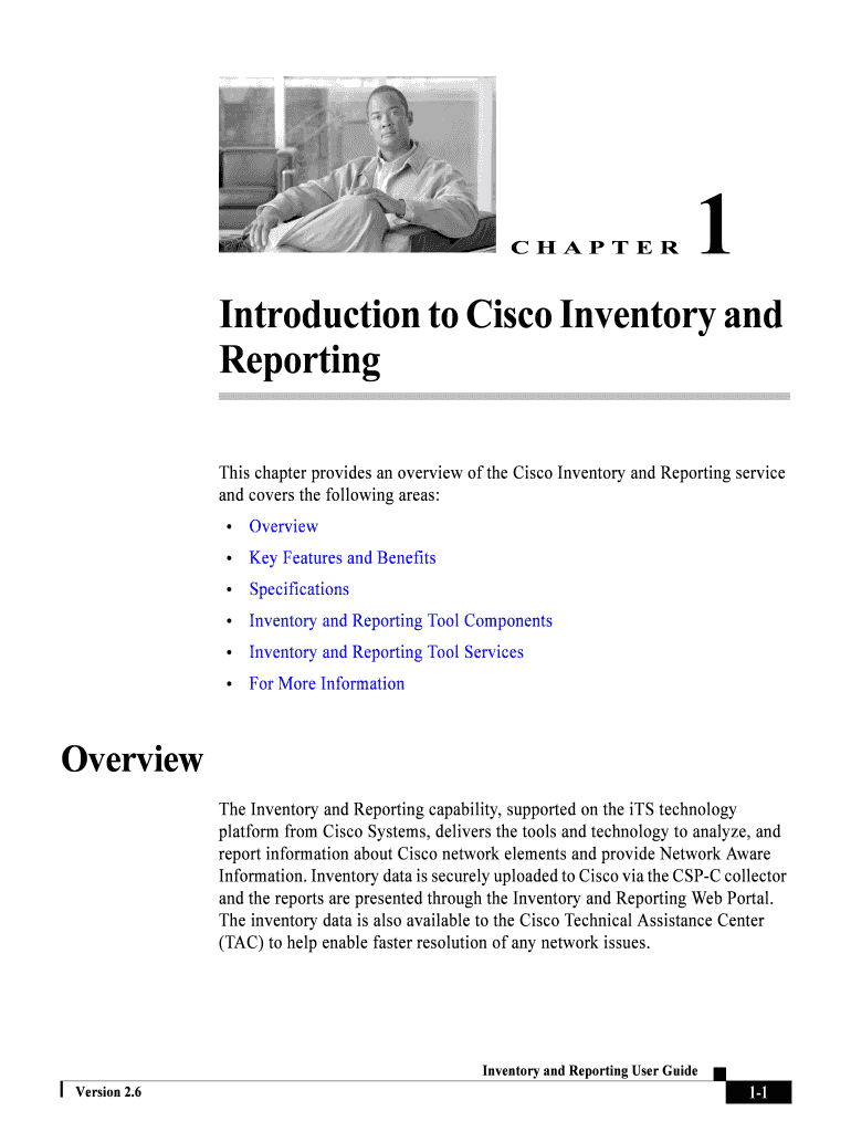 Fillable Online Introduction to Cisco Inventory and Fax Email Print ...