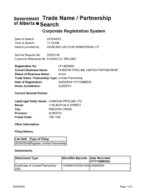 Fillable Online Trade Name / Partnership Fax Email Print - pdfFiller