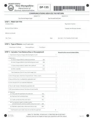 Fillable Online DP-135 Fax Email Print - pdfFiller