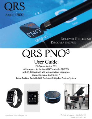 Fillable Online QRS PNO3 User Guide Fax Email Print - pdfFiller