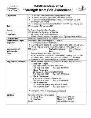 Fillable Online Strength from Self Awareness Fax Email Print - pdfFiller