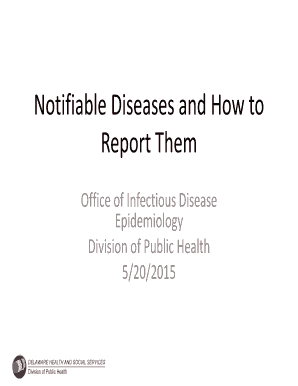 Fillable Online Notifiable Diseases and How to Fax Email Print - pdfFiller