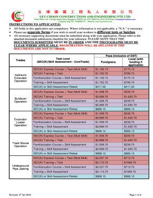 Ley Choon Training Centre - Fill Online, Printable, Fillable, Blank ...