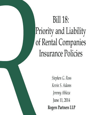 Fillable Online Bill 18: Fax Email Print - pdfFiller