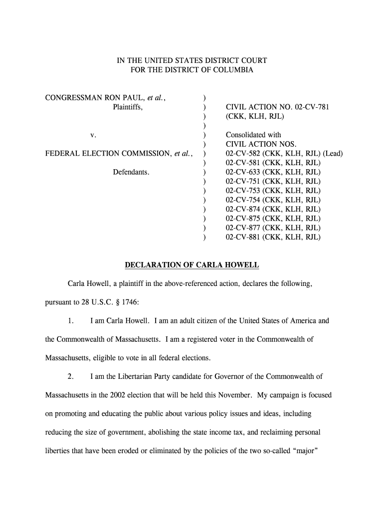 Fillable Online 02-CV-781 Fax Email Print - pdfFiller