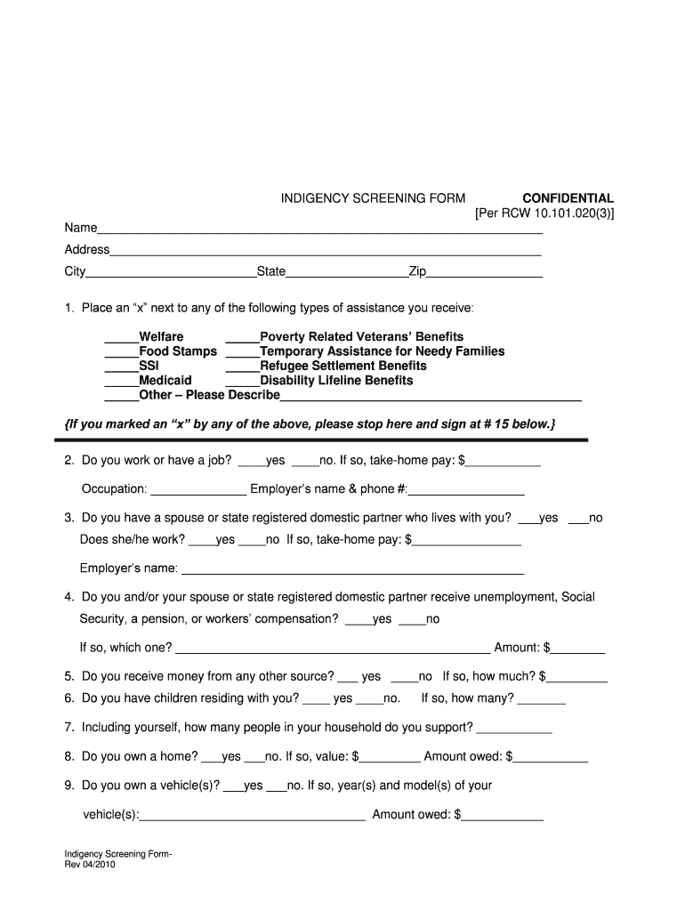 Fillable Online Per RCW 10 Fax Email Print - pdfFiller