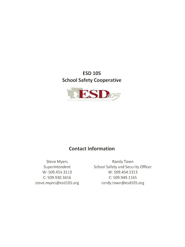 Fillable Online ESD 105 Fax Email Print - pdfFiller
