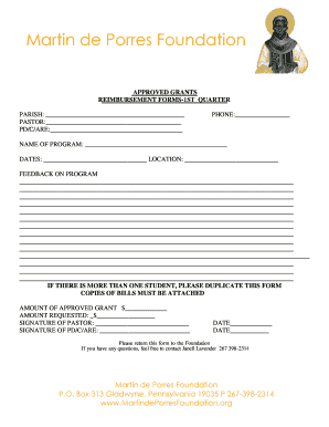 Fillable Online APPROVED GRANTS Fax Email Print - pdfFiller