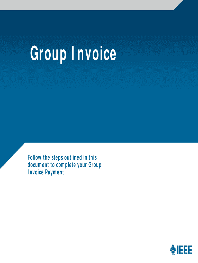 Fillable Online Group Invoice Fax Email Print - pdfFiller