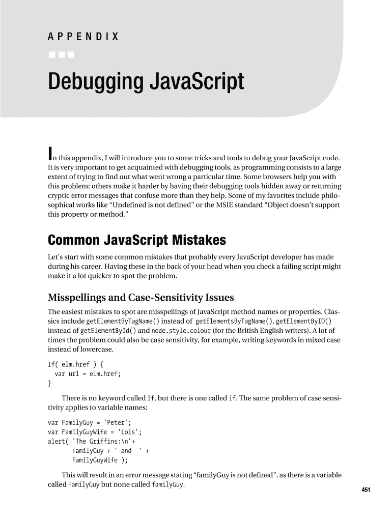 Fillable Online Debugging Javascript Fax Email Print Pdffiller