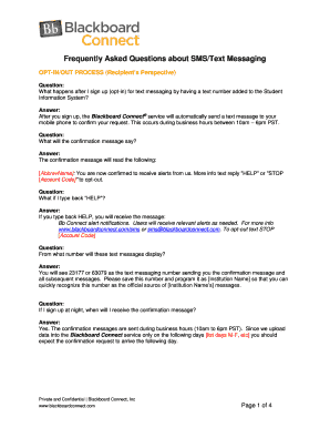 Fillable Online Frequently Asked Questions about SMS/Text Messaging Fax ...
