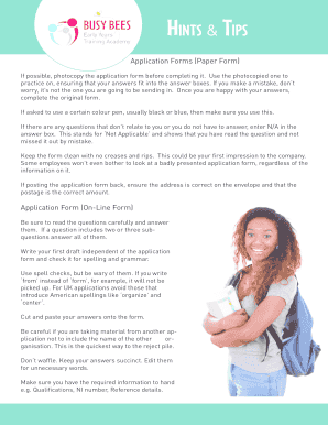 Fillable Online Application Forms (Paper Form) Fax Email Print - pdfFiller