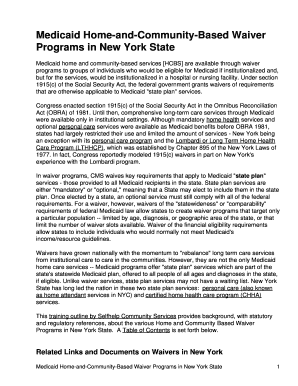 Fillable Online Medicaid Home-and-Community-Based Waiver Fax Email ...