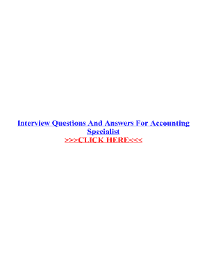 150 Accounting Interview Questions And Answers Pdf - Fill Online ...