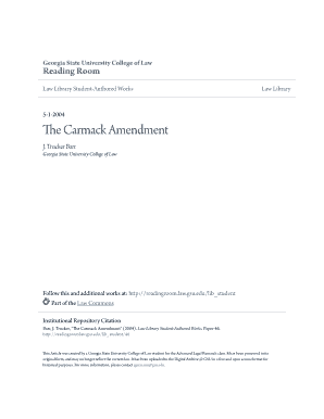 Fillable Online The Carmack Amendment Fax Email Print - pdfFiller