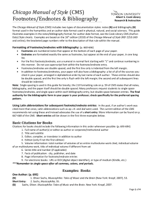 Fillable Online Chicago Manual of Style (CMS) Fax Email Print - pdfFiller