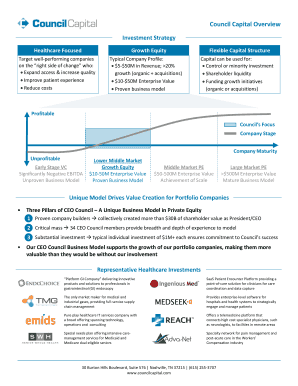 Fillable Online Council Capital Overview Fax Email Print - pdfFiller