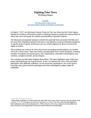Fillable Online Fighting Fake News Fax Email Print - pdfFiller